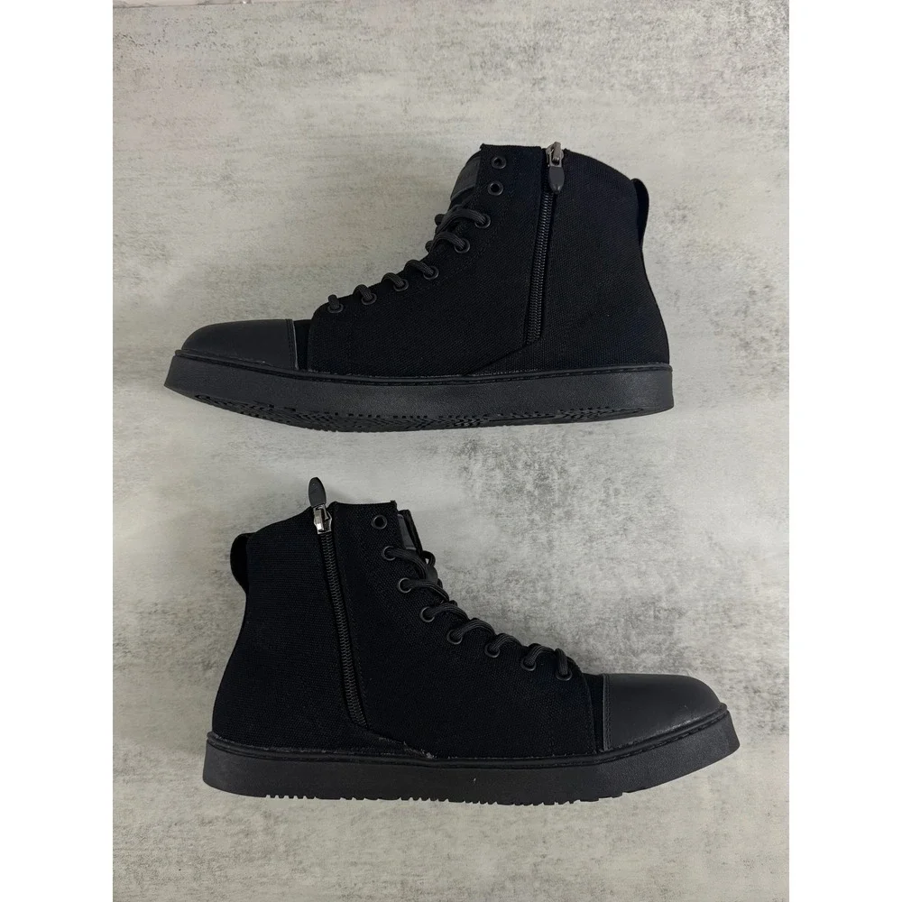 Woobies | Shoes | Woobies Mod2 Black Tactical High Top Side Zip Shoes ...